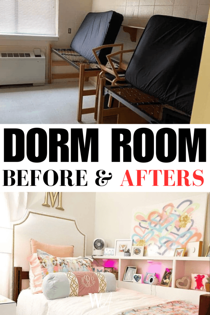 13 Super Cute Dorm Room Before And After Transformations